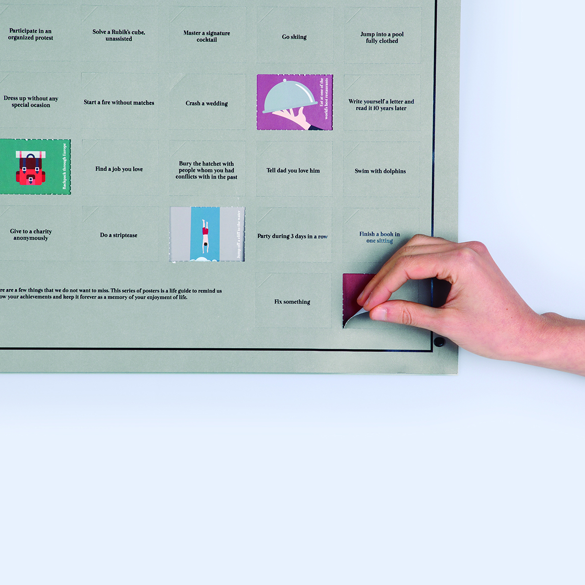 DOIY_100件死前必做的事 100 THINGS POSTER | 大人物 - 3326