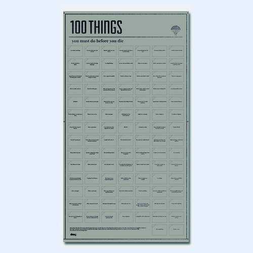 DOIY_100件死前必做的事 100 THINGS POSTER | 大人物 - 3326