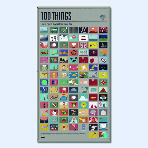 DOIY_100件死前必做的事 100 THINGS POSTER | 大人物 - 3326