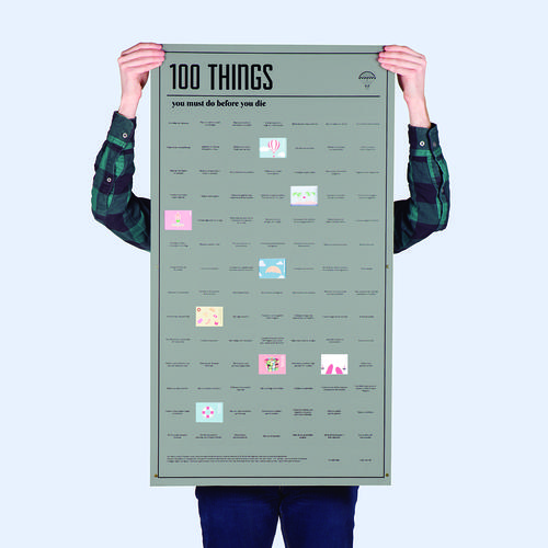 DOIY_100件死前必做的事 100 THINGS POSTER | 大人物 - 3326