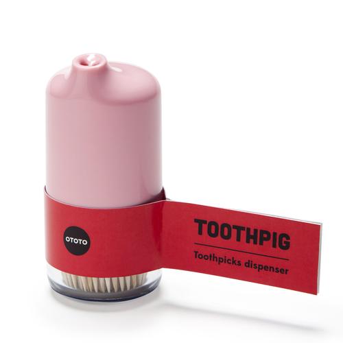 OTOTO_豬鼻牙籤罐 Toothpig